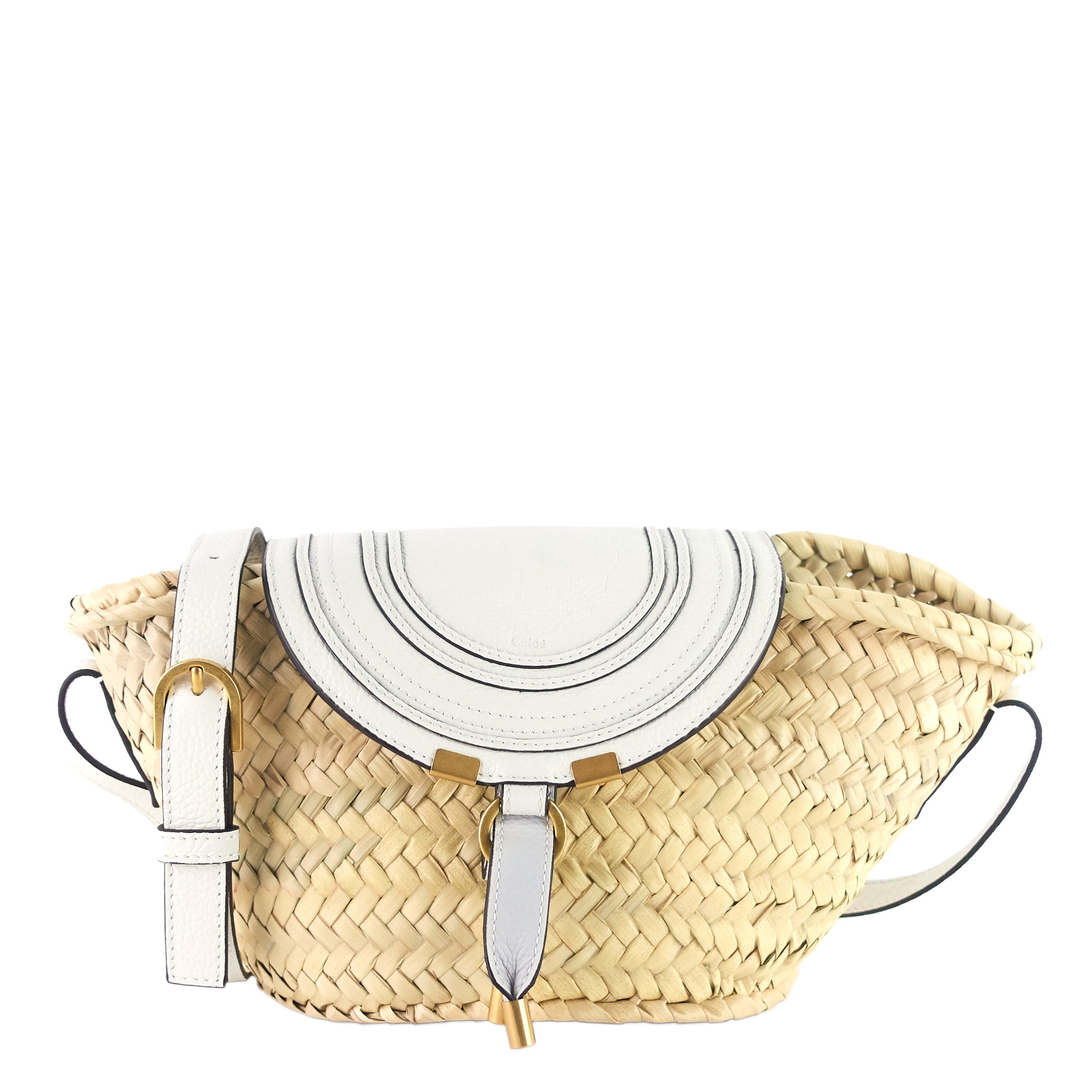 Marcie Mini Raffia and Leather Crossbody Bag – Poshbag Boutique